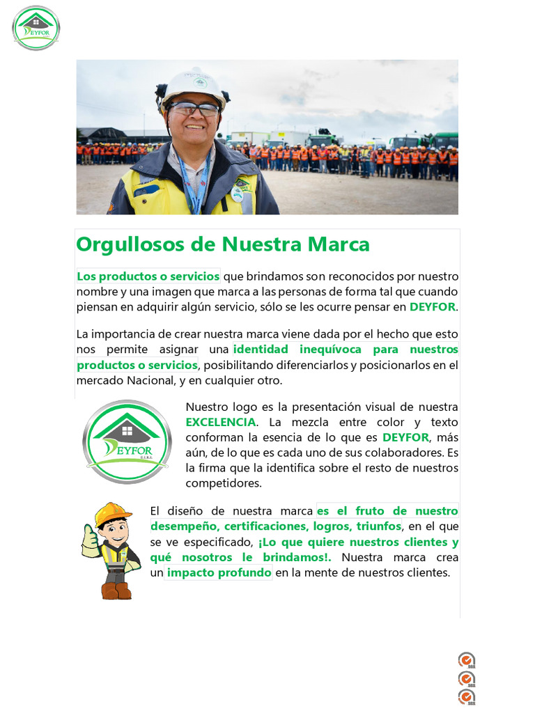 Orgullosos de Nuestra Marca | PDF
