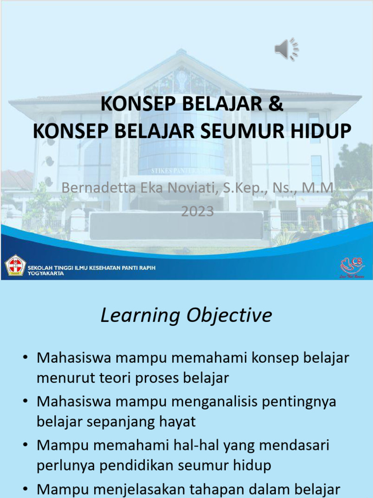 Konsep Belajar & Belajar Seumur Hidup | PDF