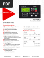 Inteligen 500 g2 Datasheet | PDF | Alternating Current | Programmable Logic Controller