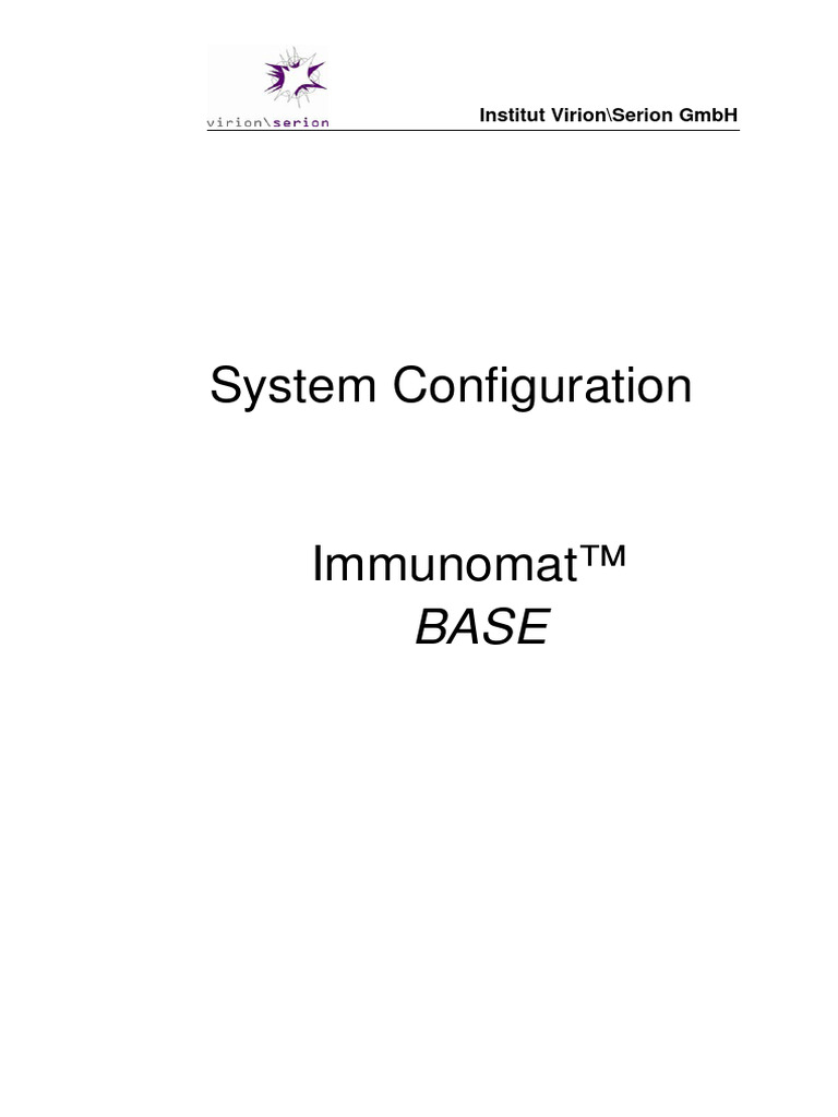 System Configuration Guide | PDF