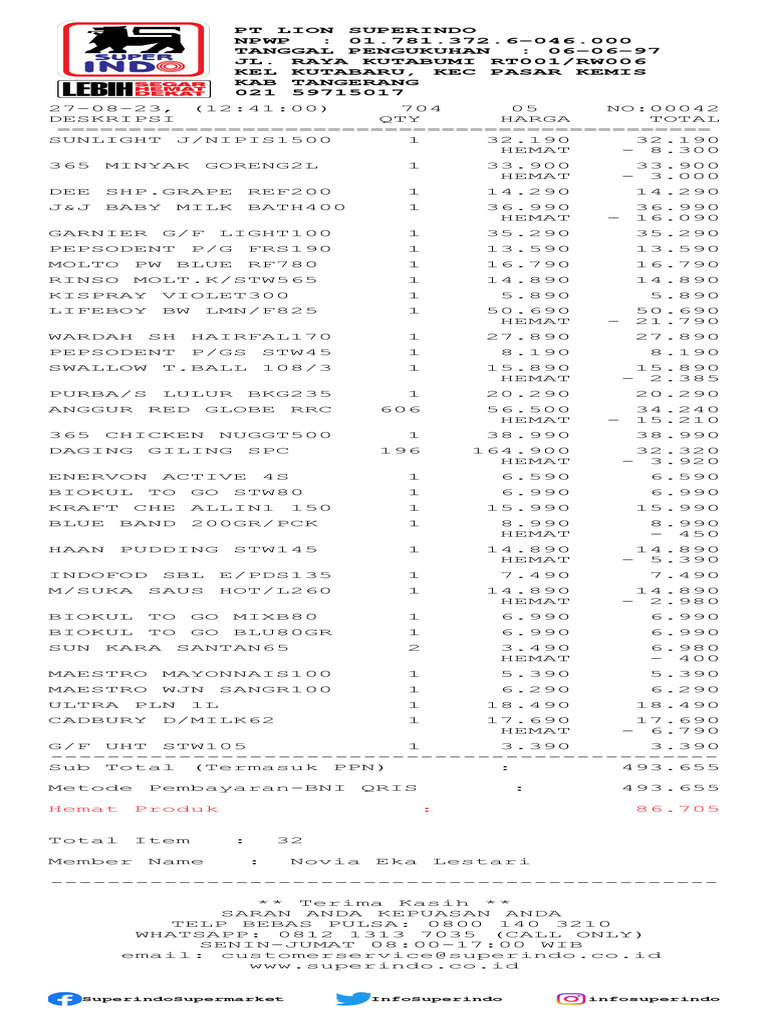 E-Reciept 27082023124100 2023082705234945 | PDF