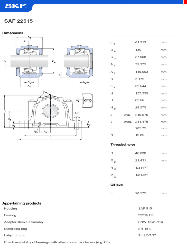 Saf 22515 | PDF