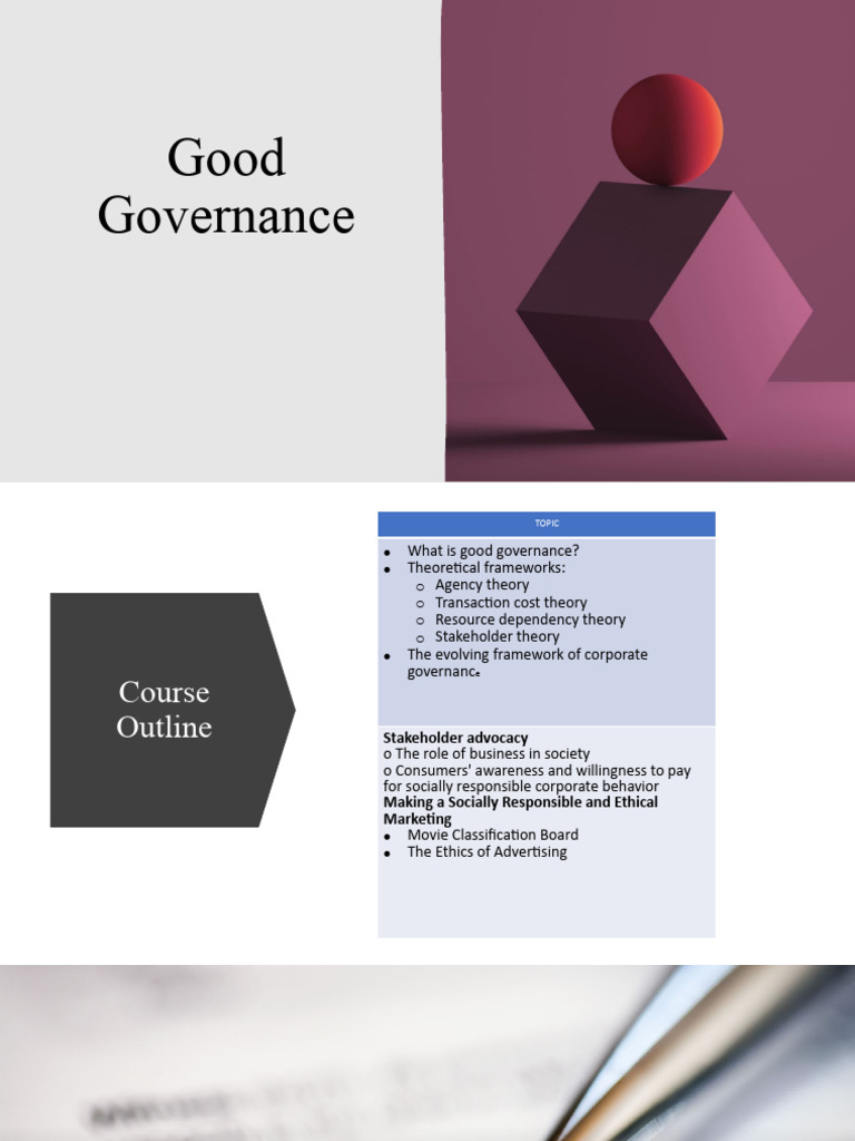 Governance | PDF