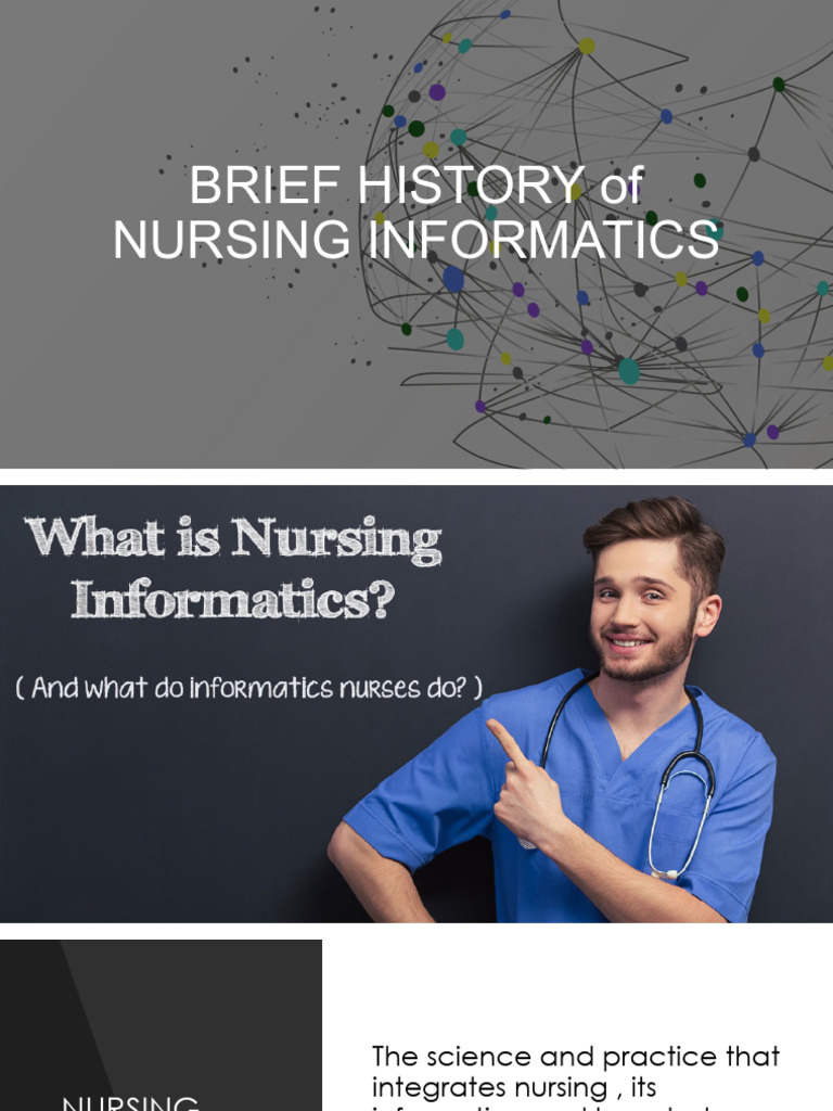 Brief History of Nursing Informatics in The Phil | PDF | Health ...