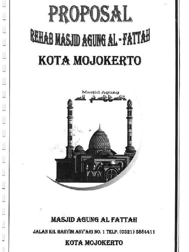 Proposal Masjid | PDF