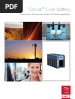 Enersys Selection Guide | PDF | Battery Charger | Rechargeable Battery