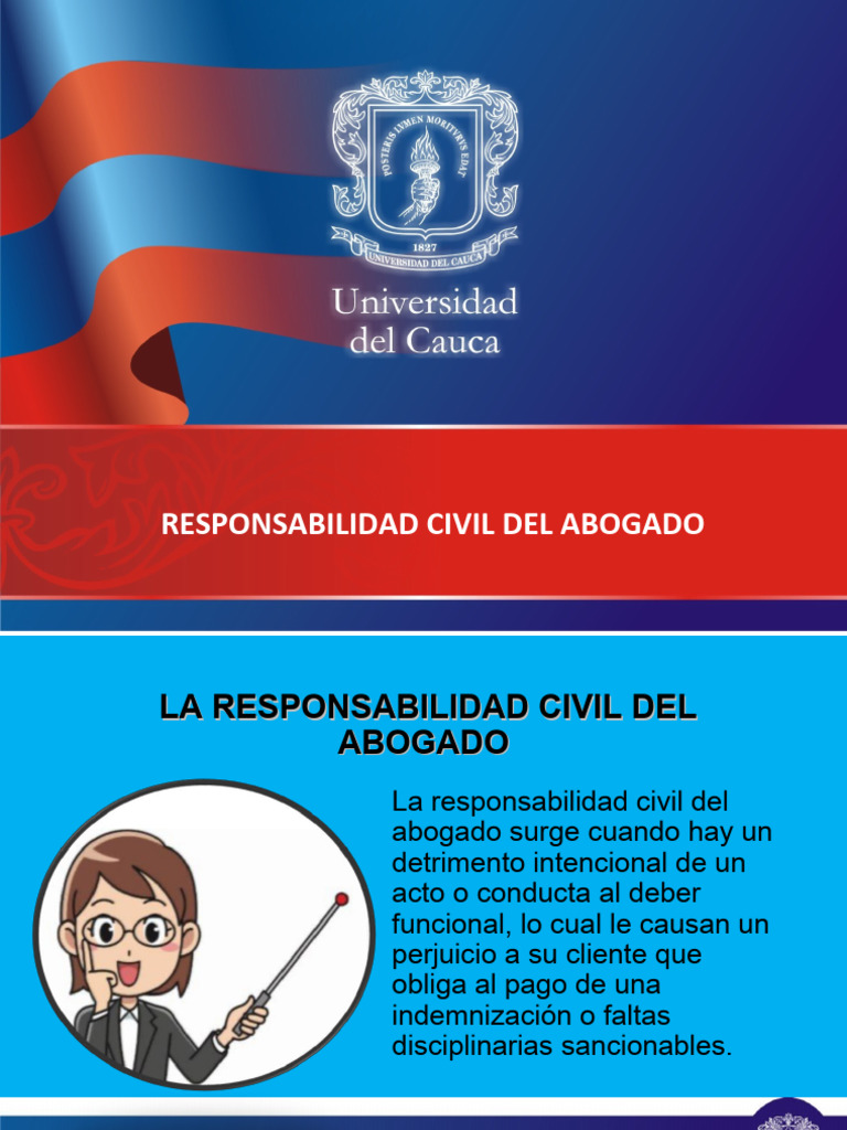 Responsabilidad Civil Del Abogado Pdf Derecho Civil Sistema Legal