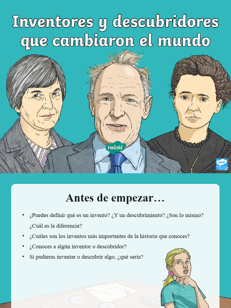 Inventores y sus grandes aportes | PDF | Leonardo Da Vinci | Galileo ...