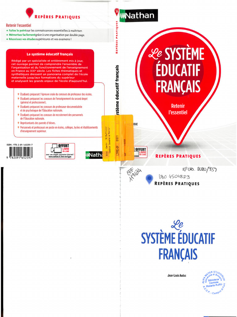 Le Systeme Educatif Francais 2017 | PDF
