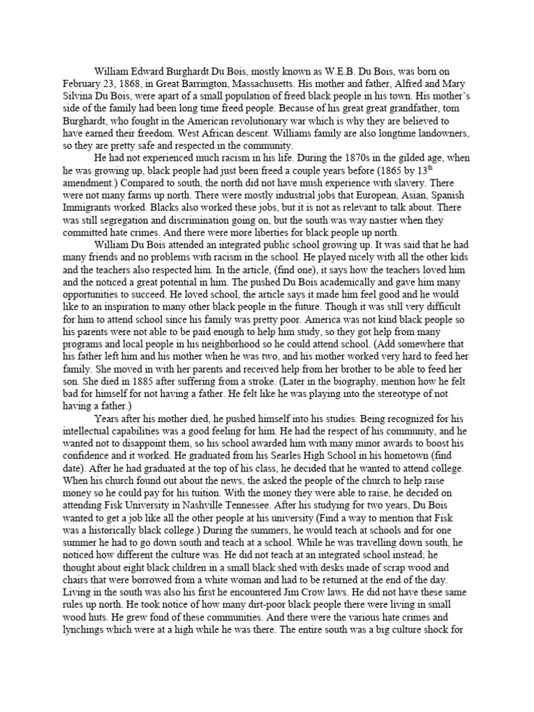 Biography - AMH | PDF