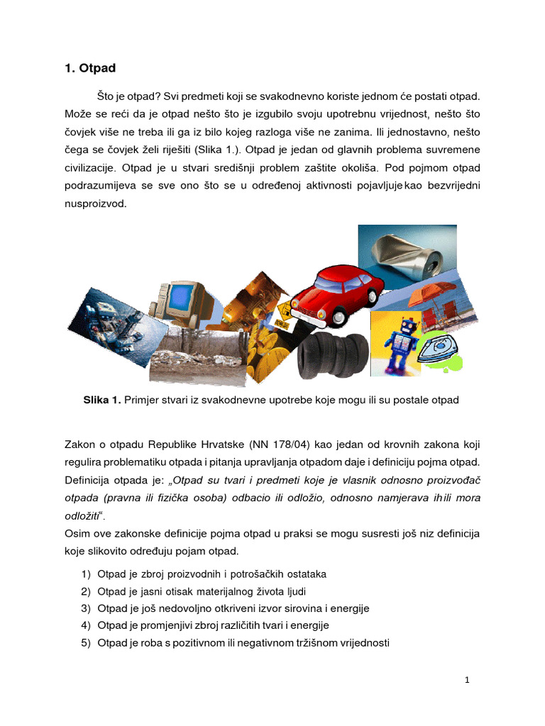 Vrste Otpada | PDF
