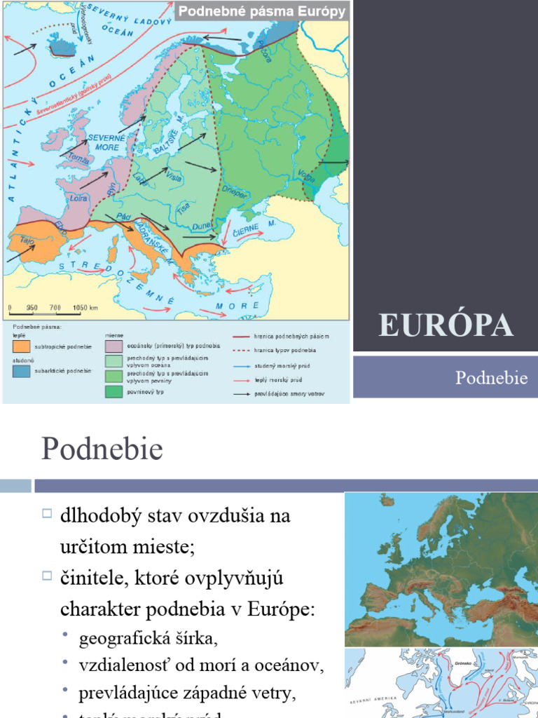 4 Európa - Podnebie | PDF