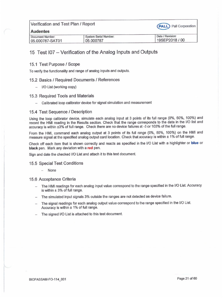 Loop Check Procedure | PDF Loop Check Procedure | PDF