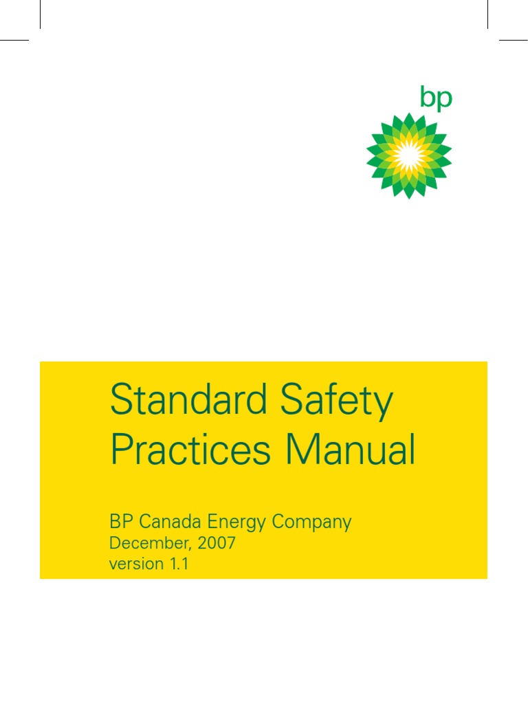 Standard Safety Practices Manual | PDF | Safety | Labour