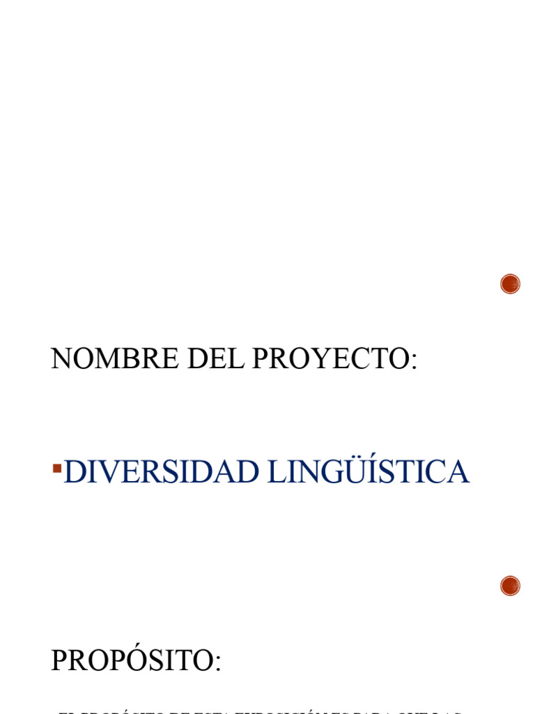 Diversidad Linguistica | PDF