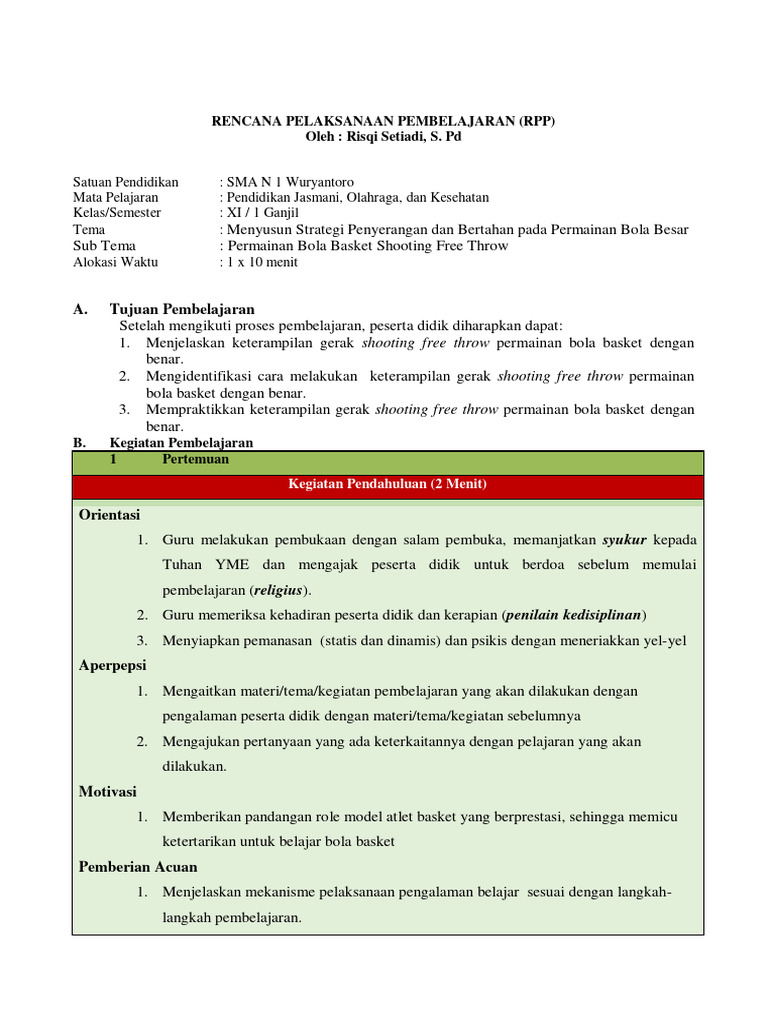 Simulasi Mengajar | PDF