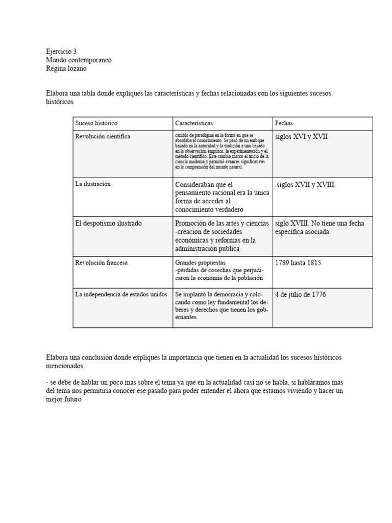 Sucesos Históricos Clave | PDF | Política | Ciencias sociales