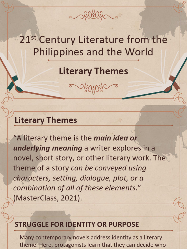 21st Century Literary Themes Explained | PDF