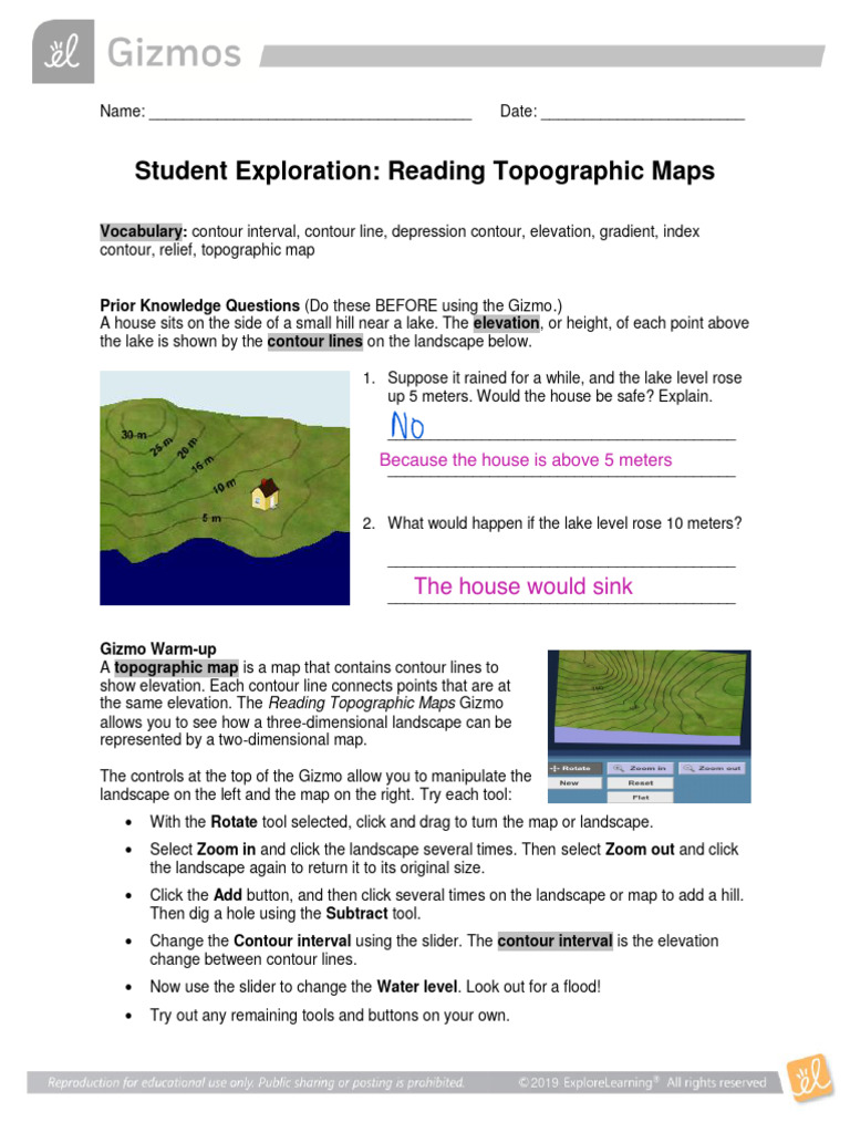 Reading Topo Maps SE | PDF