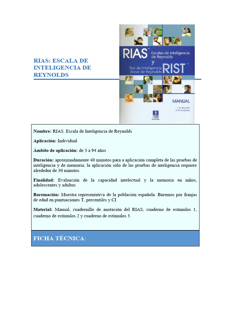 Rias Explicación-1 | PDF