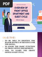 Understanding the Guest Cycle Stages | PDF | Hotel | List Price