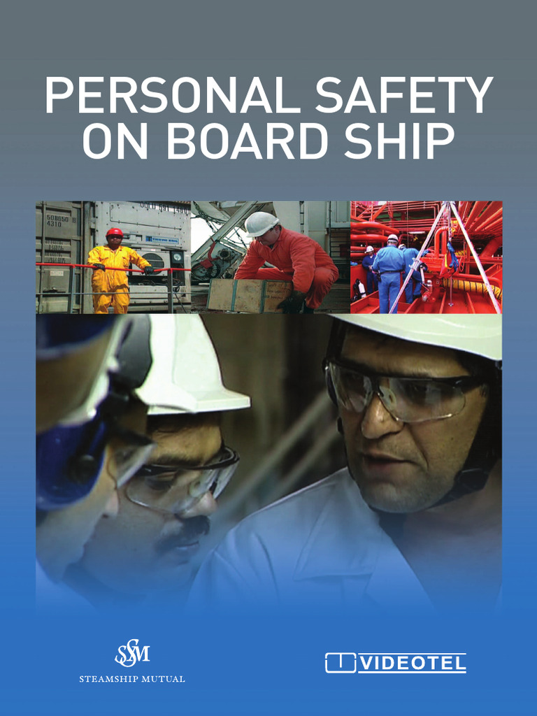 Personal Safety Onboard Ship Pdf Safety Ships