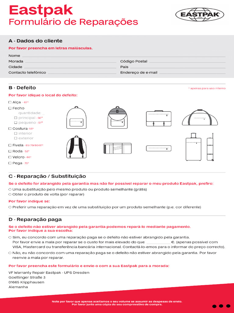 PT - Repair Form | PDF