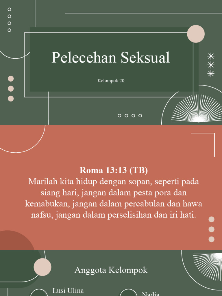 Kelompok 20 - Pelecehan Seksual | PDF