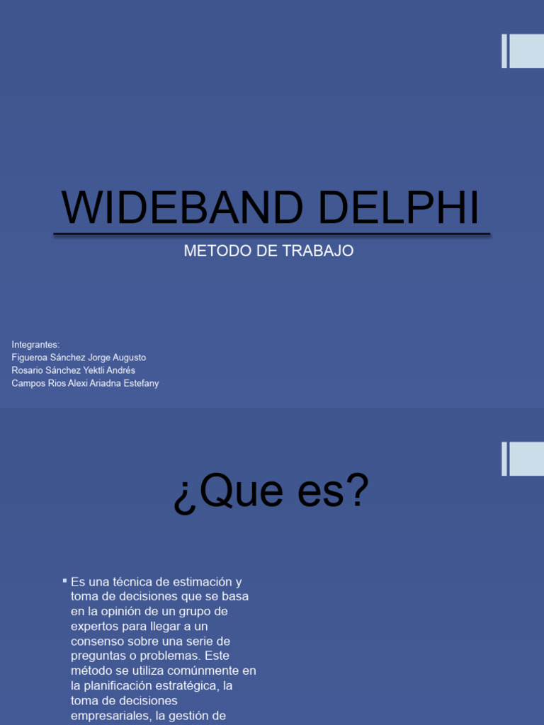 Wideband Delphi Pdf