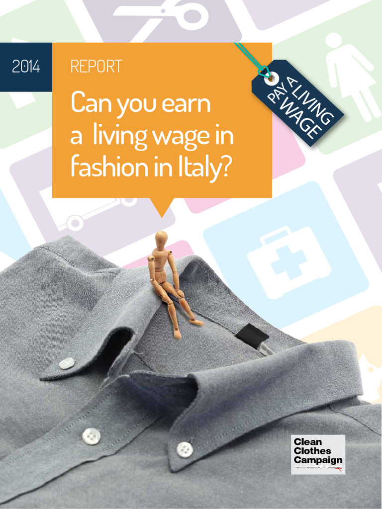 Italian Wage Report_EN | PDF | Cost Of Living | Living Wage