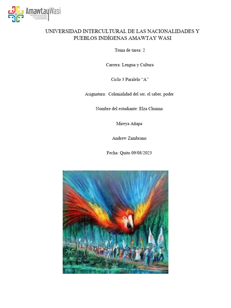 Colonialidad_ Del Ser, Saber y Poder | PDF