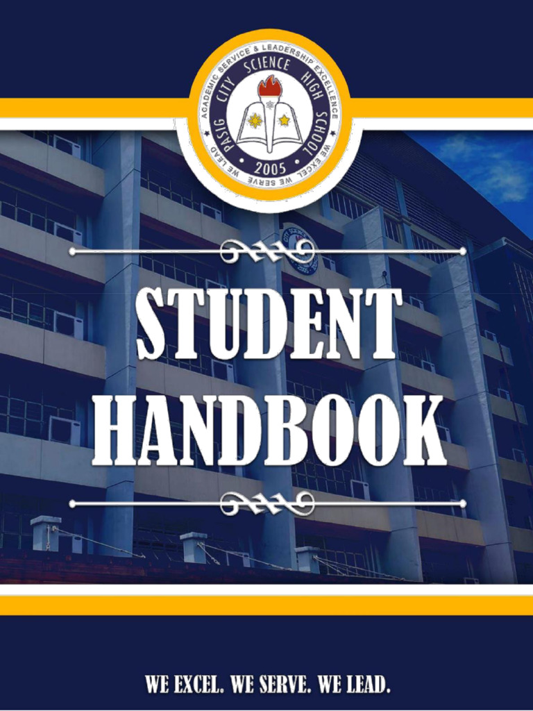 Revised PCSHS Students Handbook Sy 2023 2024 | PDF