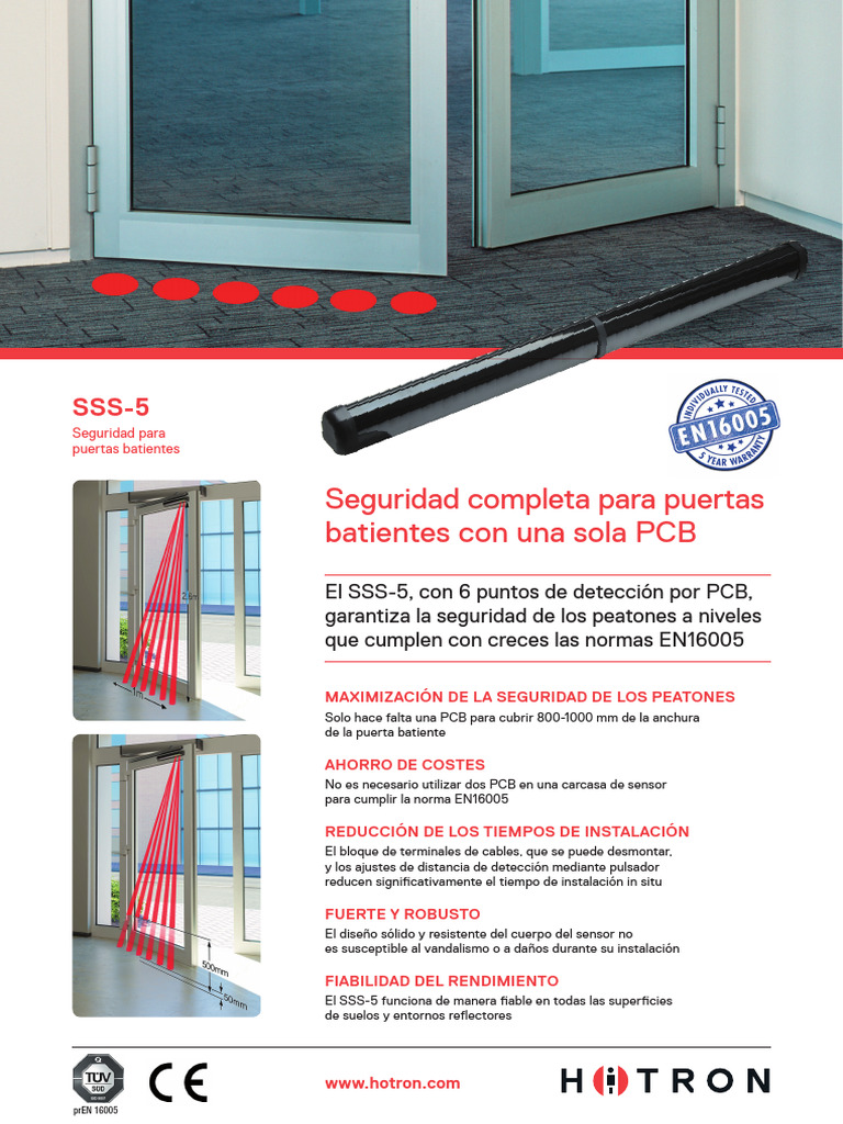 Ficha Tecnica HOTRON SSS-5 | PDF