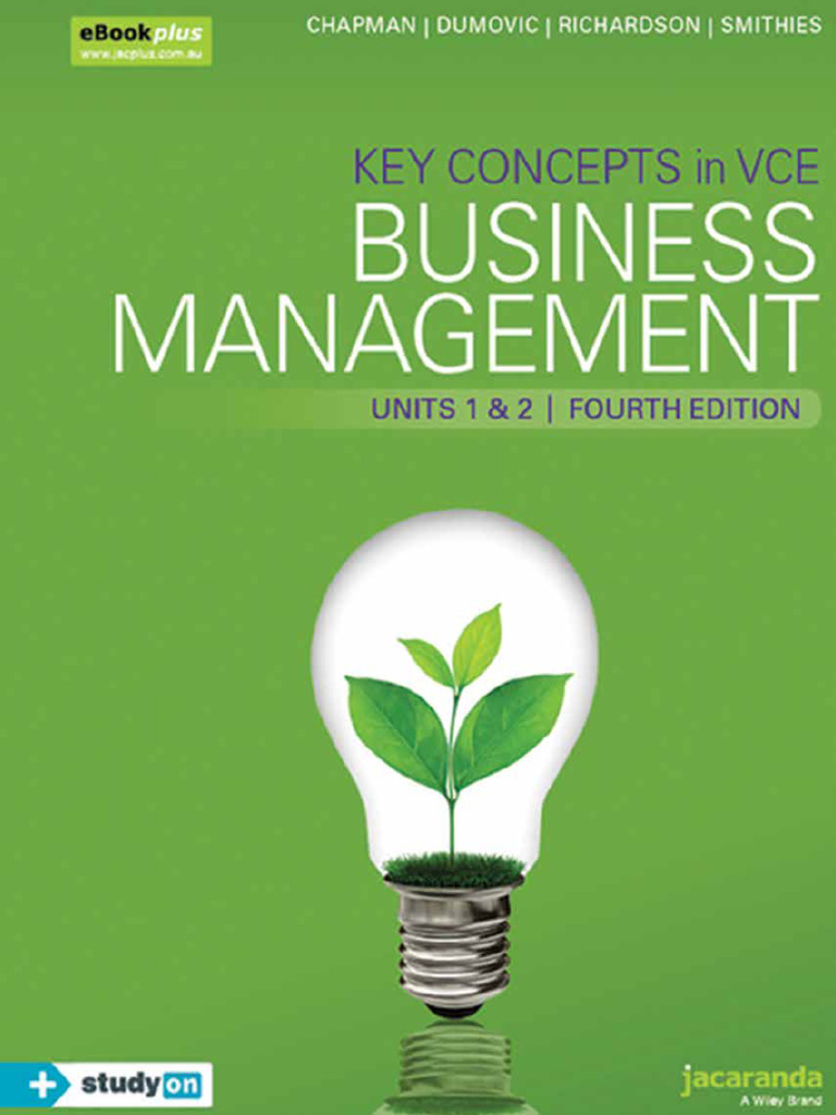 VCE U1&2 Business Management | PDF