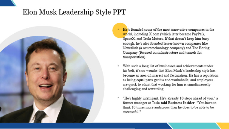 704447-Elon Musk Leadership Style | PDF