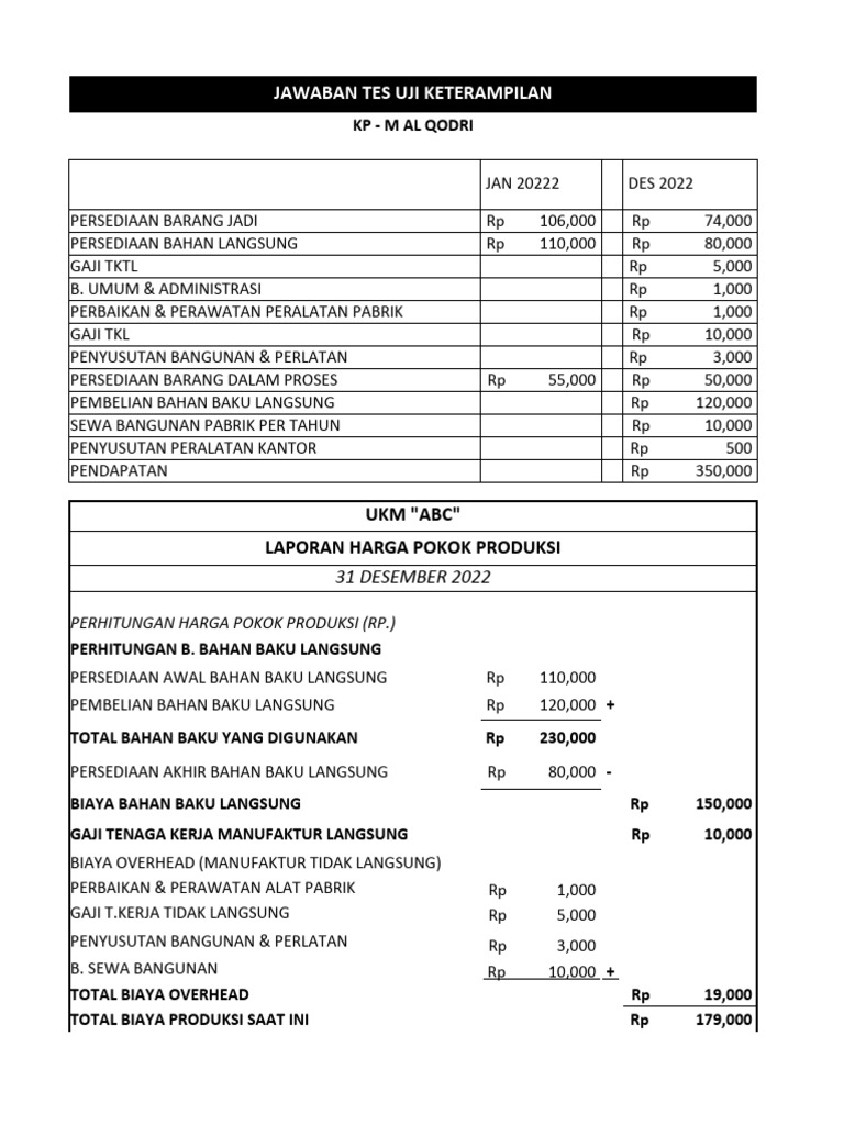 Kuis Uji Keterampilan - KP - M Al Qodri | PDF Kuis Uji Keterampilan - KP - M Al Qodri | PDF
