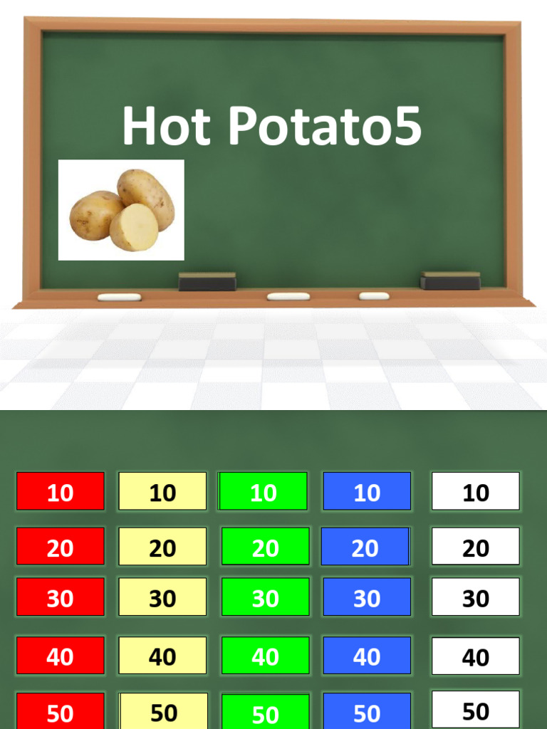 Hot Potato WH Questions Fun Activities Games Warmers Coolers 139953 | PDF
