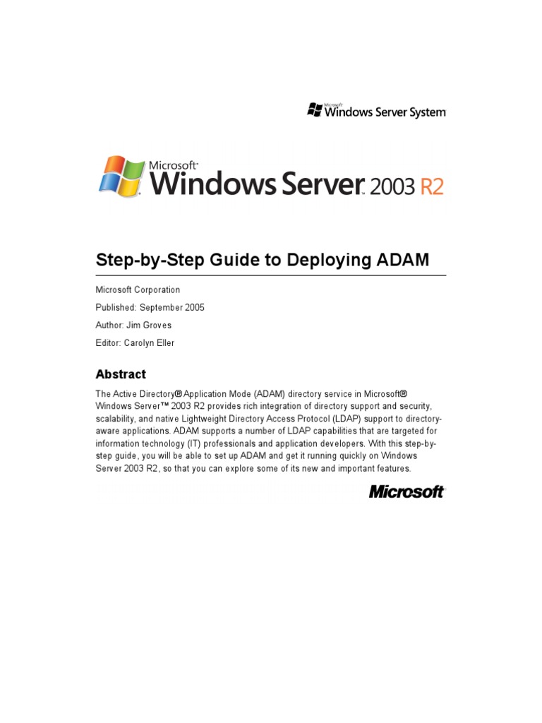 ADAM Step by Step Guide | PDF