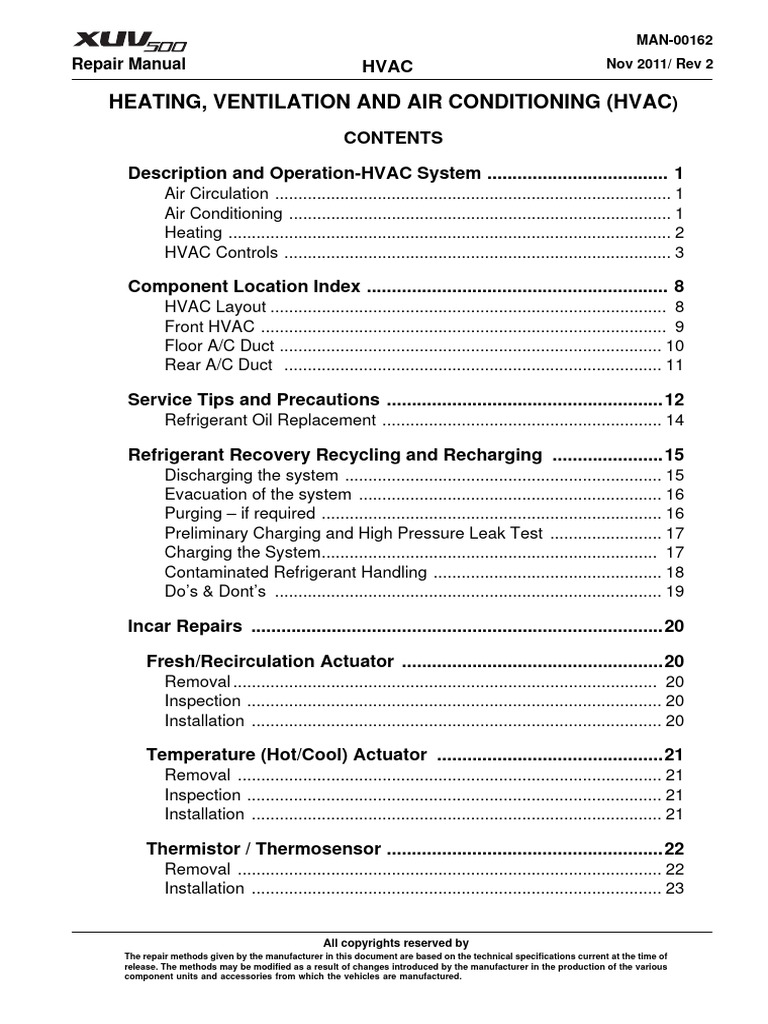 RM 22 | PDF | Air Conditioning | Heat Exchanger