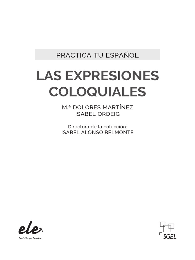 Expresii Limba Spaniola | PDF