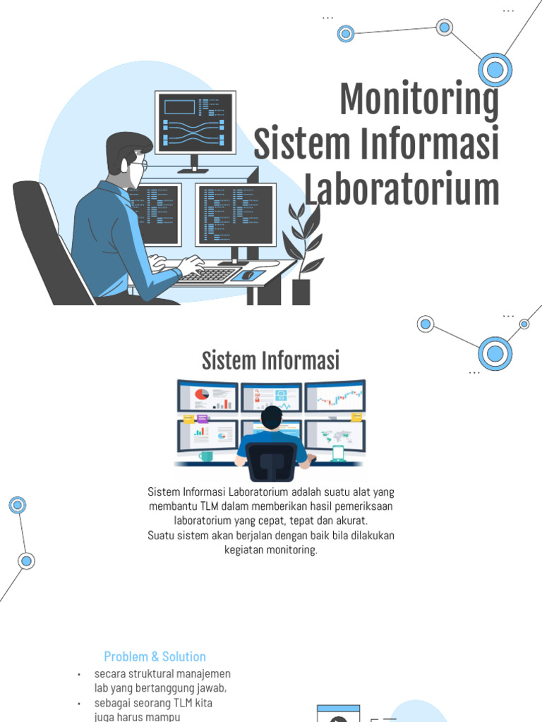 PPT SISTEM INFORMASI LAB ( Monitoring ) | PDF