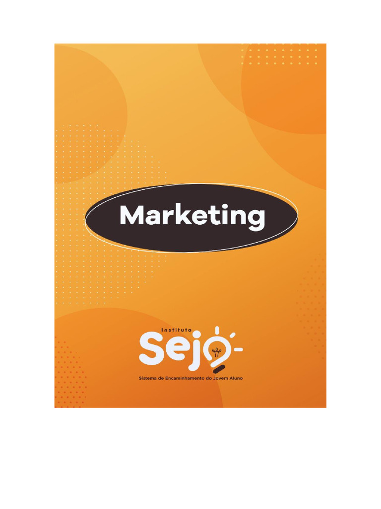 Apostila de Marketing - Instituto Seja | PDF | Marketing | Marca