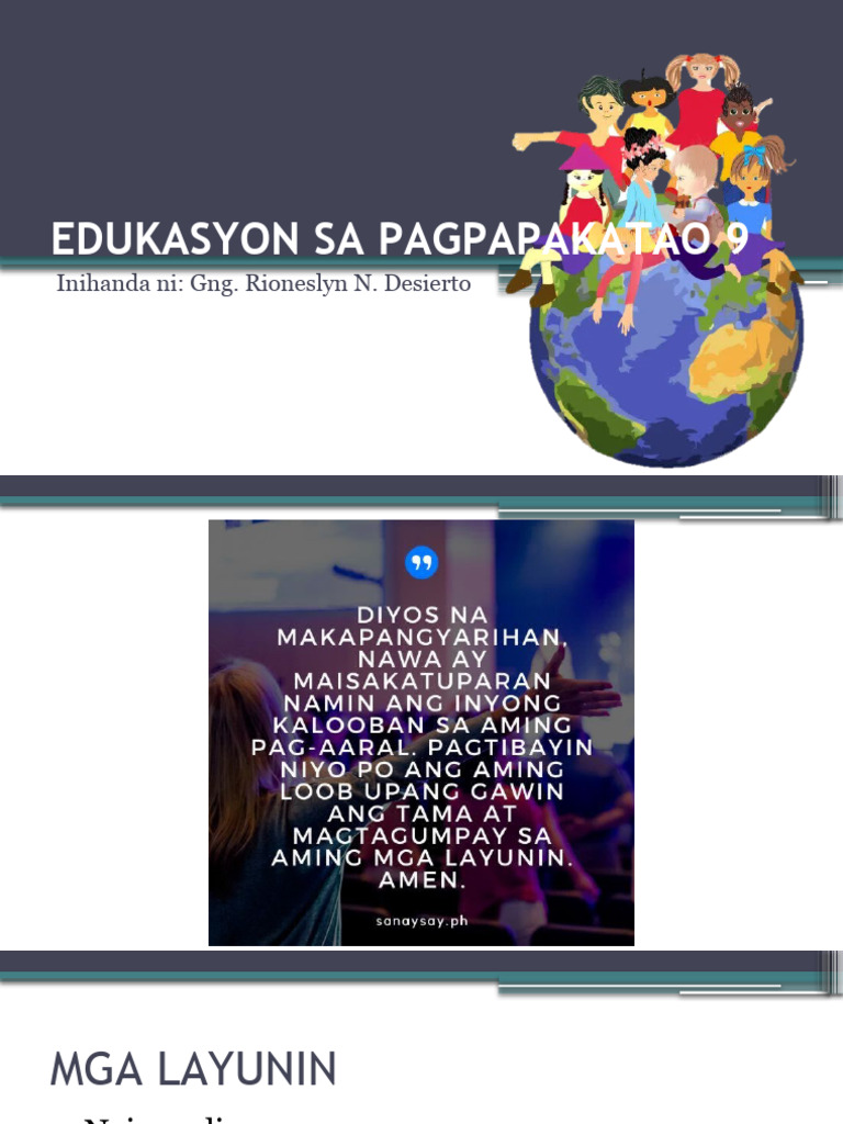 Esp 9 - Quarter1 - Module 1 - Prinsipyo NG Solidarity at Subsidiarity | PDF