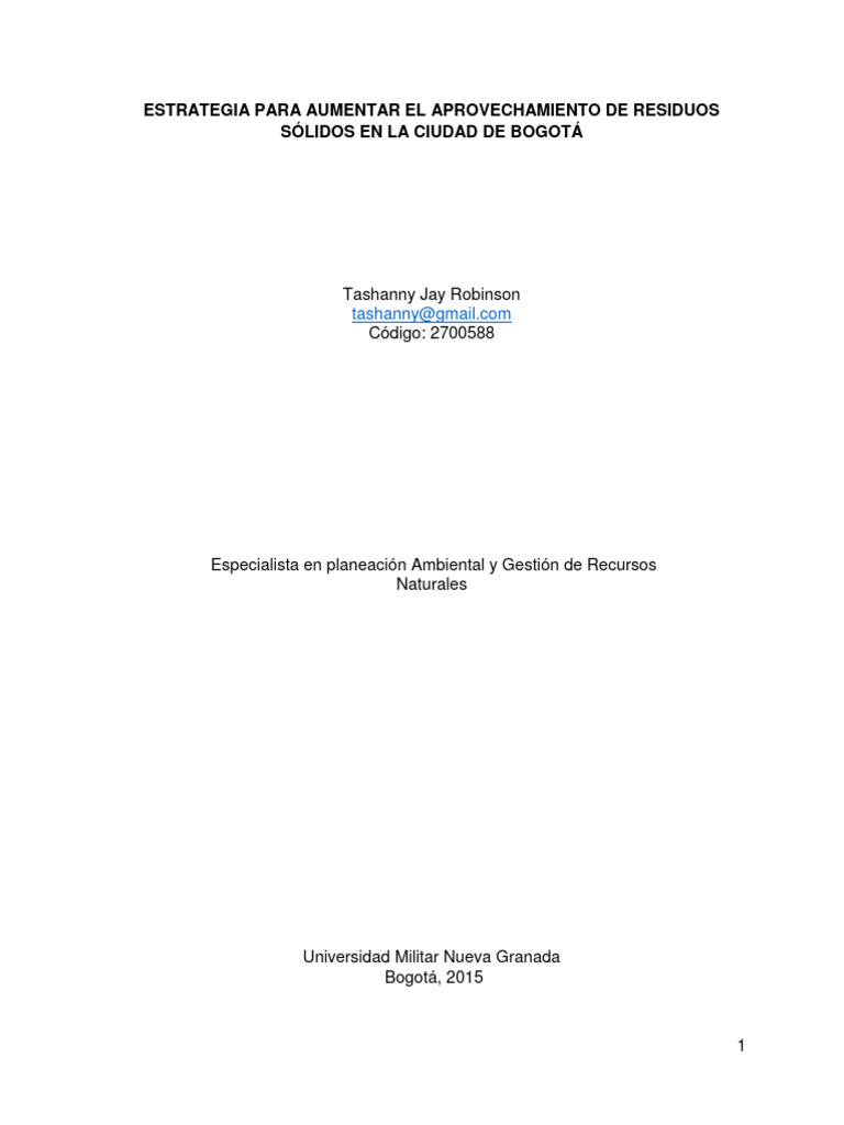 Proyecto Grado | PDF