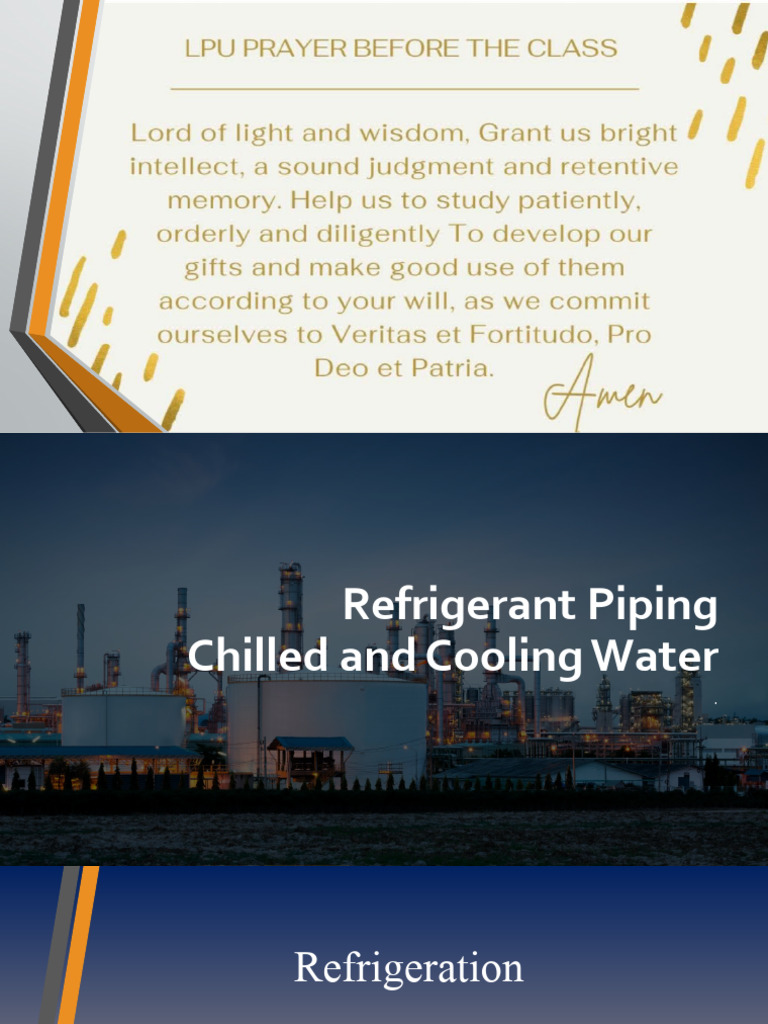 Refrigerant Piping Guidelines and Materials | PDF