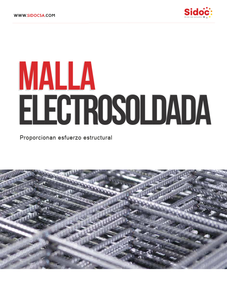 Ficha Tecnica Malla Electrosoldada | PDF