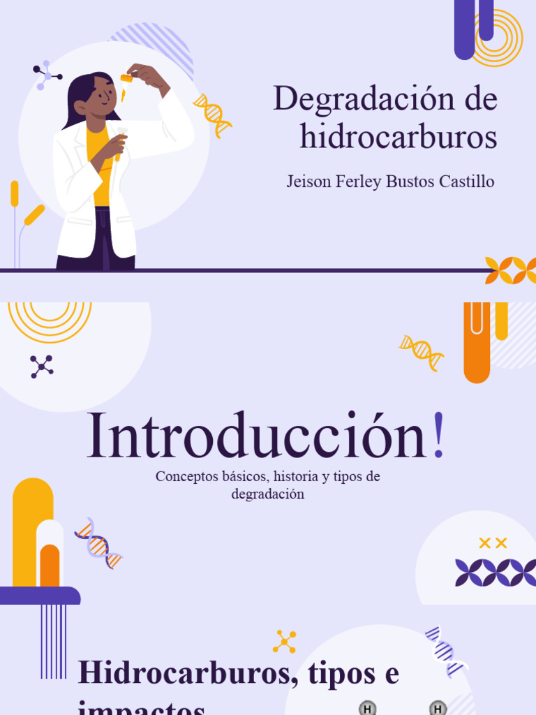 Degradación de Hidrocarburos Usando Microorganismos | PDF ... Degradación de Hidrocarburos Usando Microorganismos | PDF ...