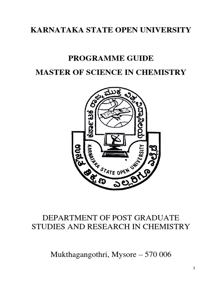 Chemistry Program Guide | PDF | Chemical Bond | Chemical Polarity