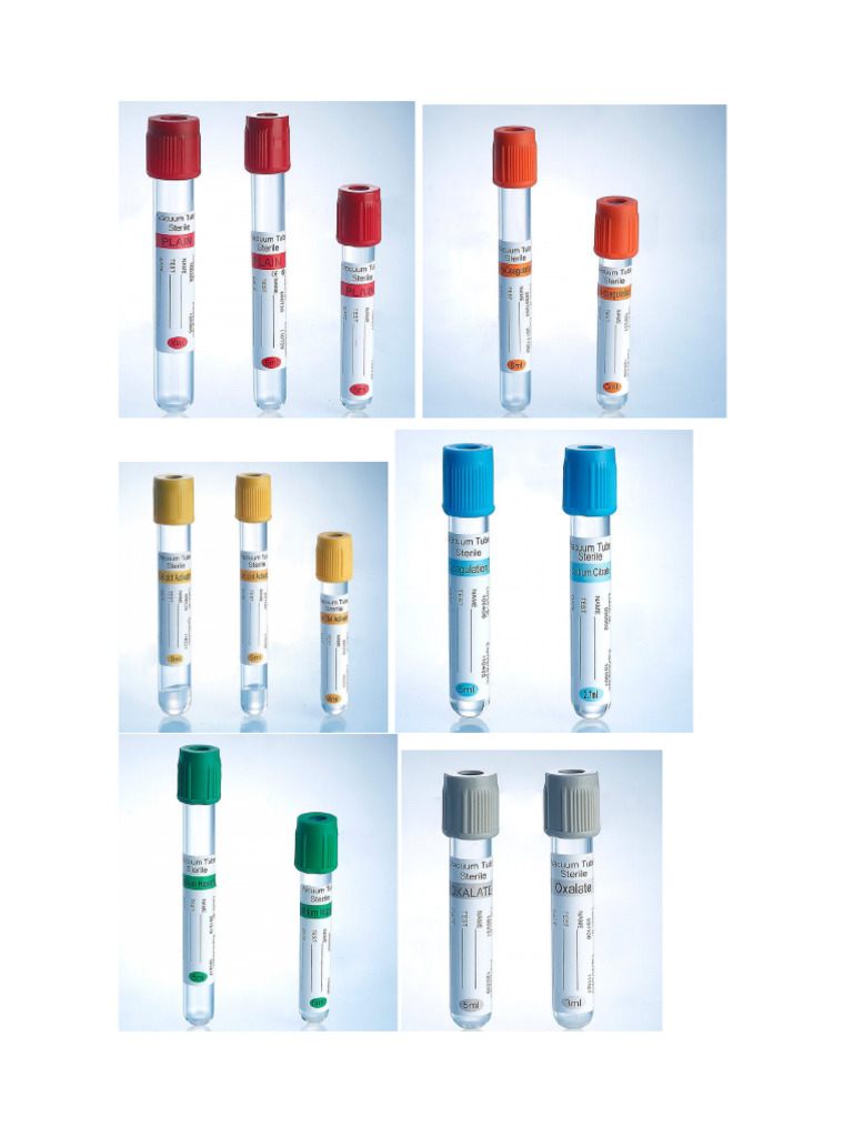 Tubos de Muestra | PDF