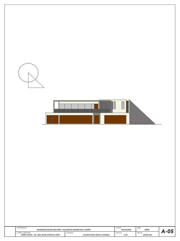 A 05 Elevaciones | PDF